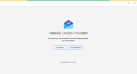 プリローダーバーを実装できるJavaScriptライブラリ Material Design Preloader | WordPressのための便利帳