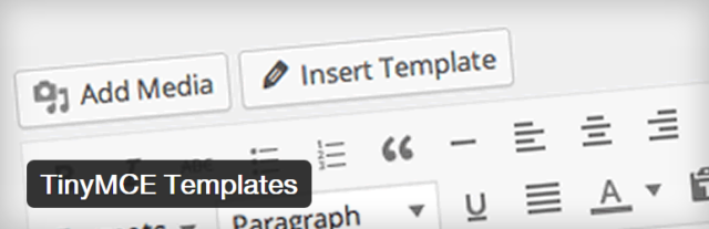 記事のテンプレートを作成できる便利なWordPressプラグイン TinyMCE Templates | WordPressのための便利帳